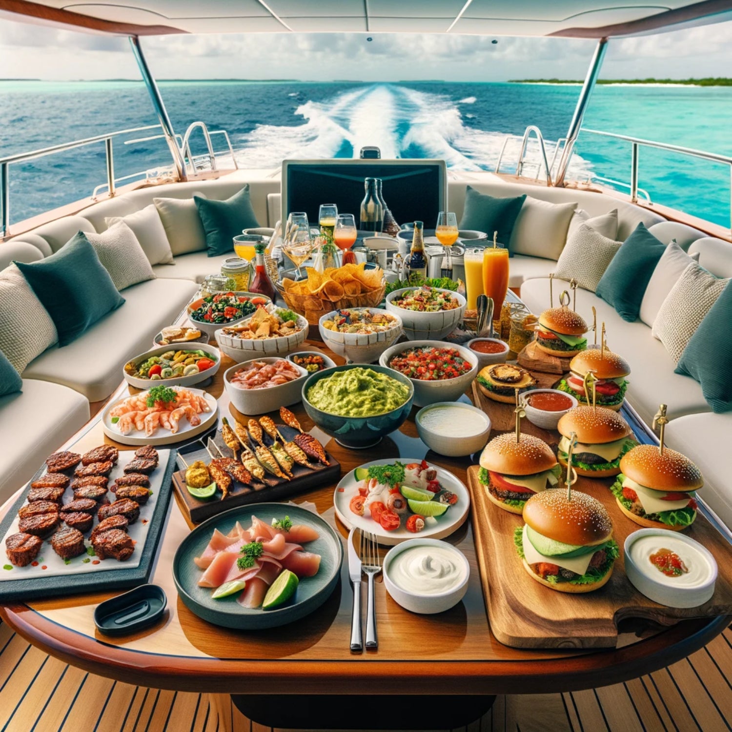 Food Menu – Booking Experience